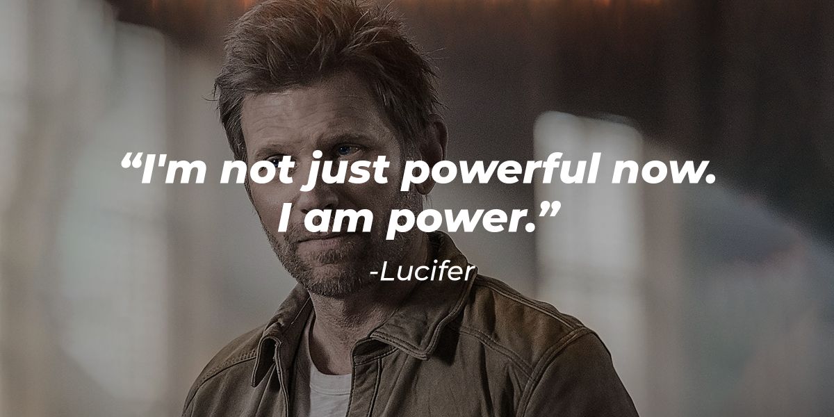46 Lucifer 'Supernatural' Quotes — The Essence of Evil from the Beloved ...