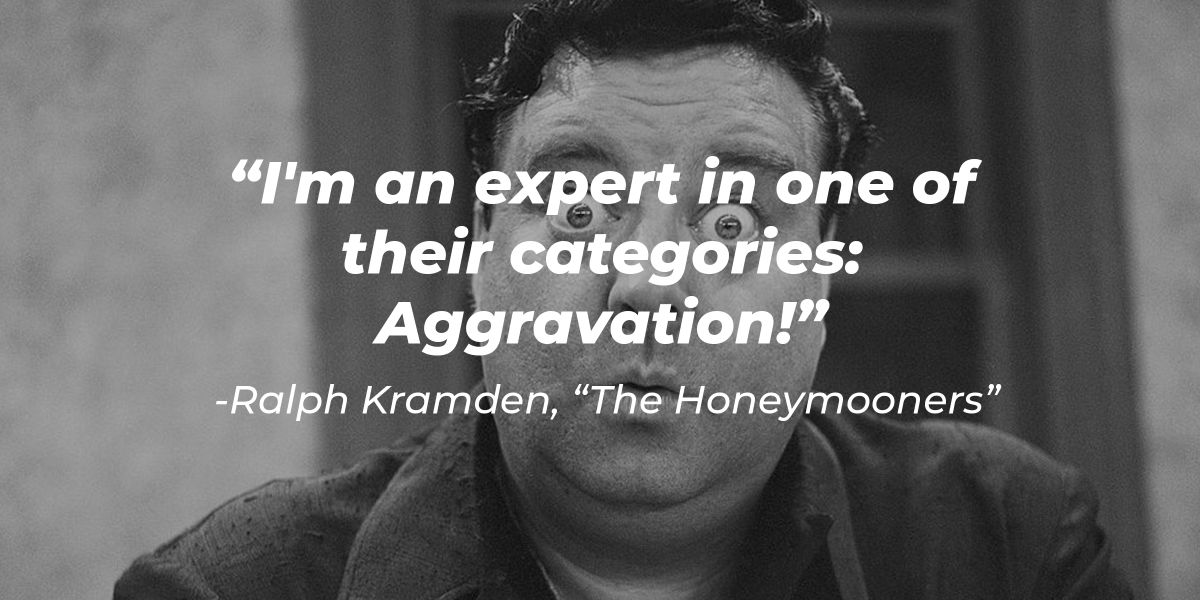 32 Ralph Kramden Quotes — Outmoded Jokes from 'The Honeymooners'