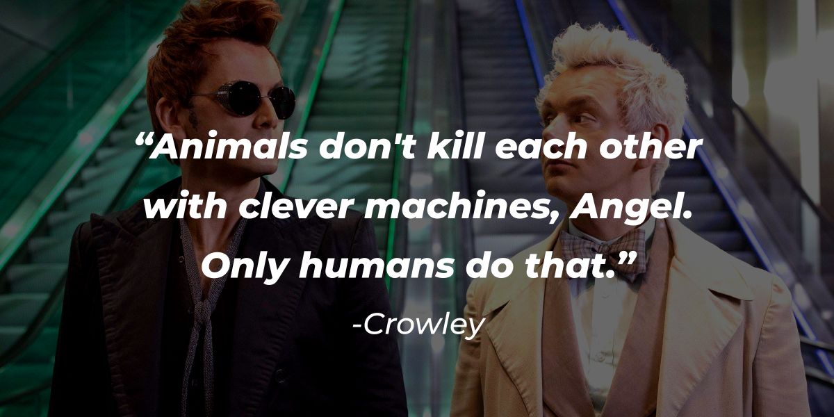 31 Crowley Quotes from 'Good Omens' — The Demon That Saves the World