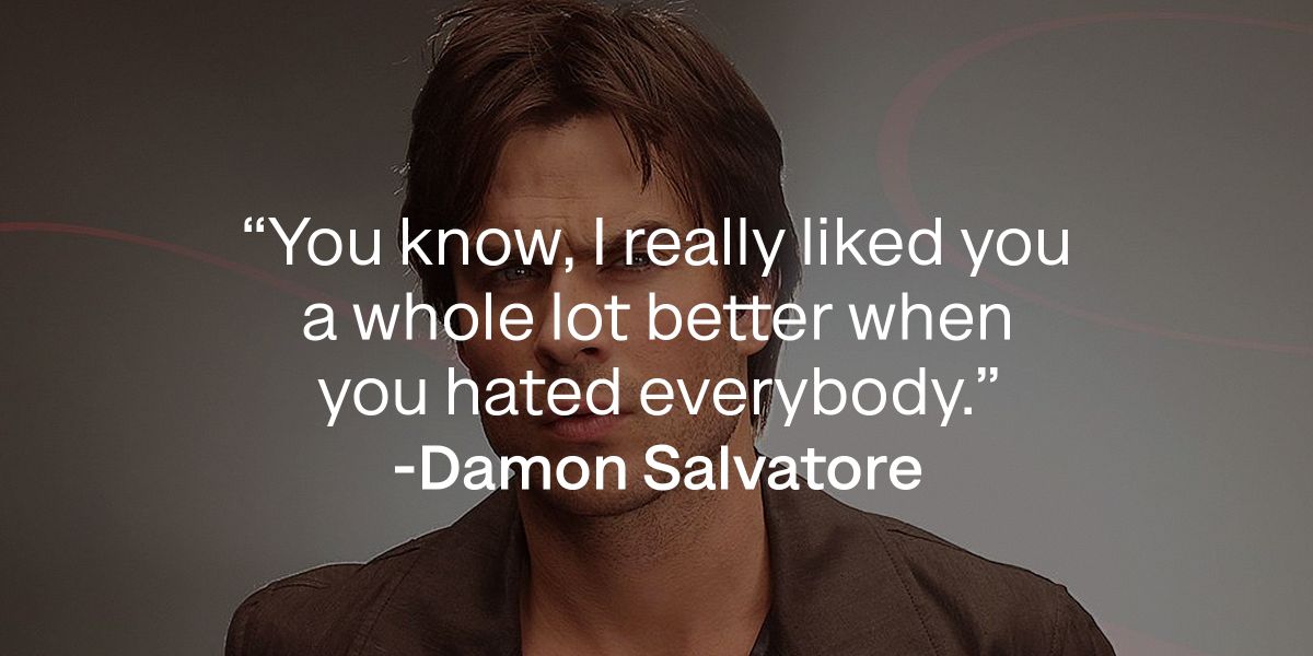 25 Funny Damon Salvatore Quotes from the Charismatic Vampire