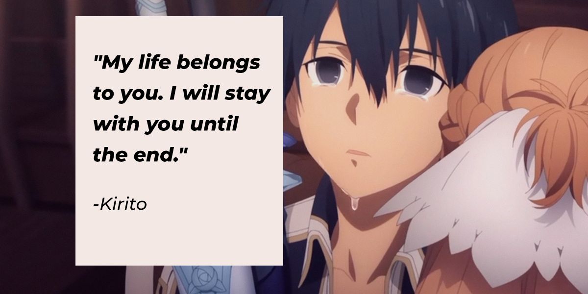61 'Sword Art Online' Quotes Exploring Virtual Love and Courage