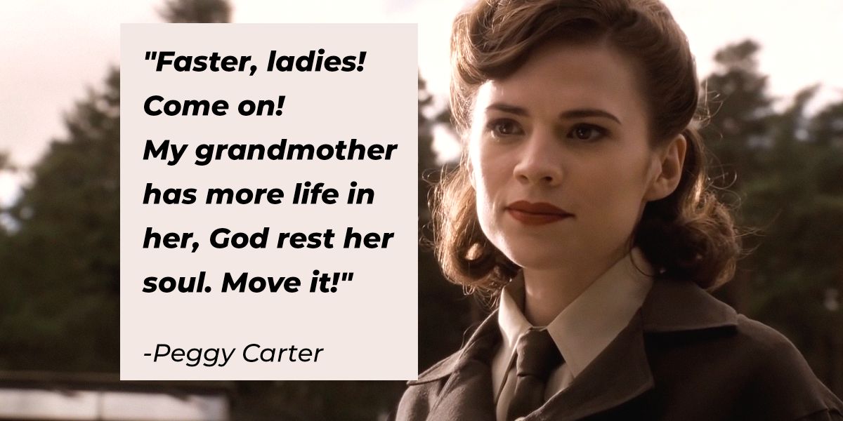 40 Peggy Carter Quotes by Captain America's Beloved Girl